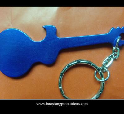 China promotional Guitar Shape Bottle Opener for gift with printing logo for sale