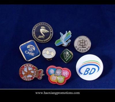 China Wholesale Custom Lapel Pins No Minimum/Metal Lapel Pin for sale