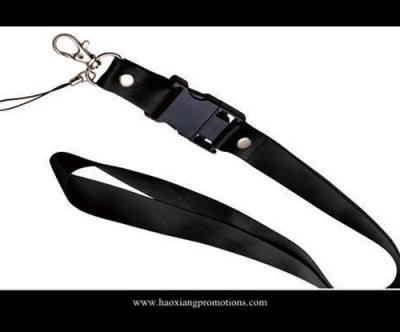 China CMYK Submliamtion polyester lanyard strap with plastic buckle lanyard for sale