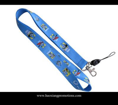 China Full colors heat transfer printed lanyard for sale, custom sublimation lanyards for sale