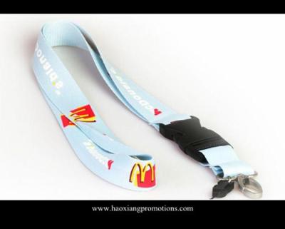 China Cheap Custom Print Neck Lanyard/Custom Promotion Polyester Lanyard for sale