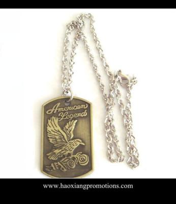 China Titanium steel The Expendables Necklace Skull Pendant Dog Tag for Men Nice Gift for sale