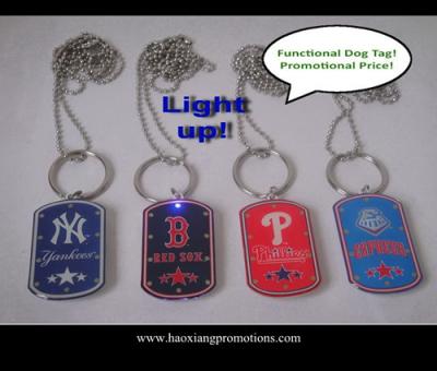 China Metal Printing Custom Dog Tag Epoxy Coated Stainless Steel Dog Tag for sale