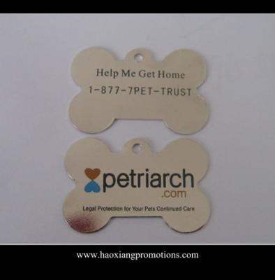 China metal cheap dog tag, aluminum metal cheap dog tag label dog tag for sale