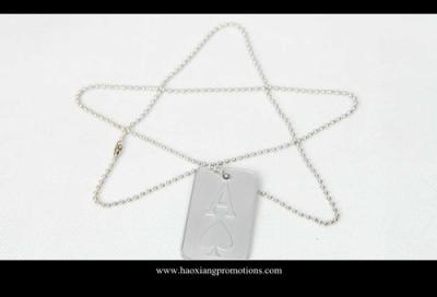 China anodized aluminum dog tag cheap blank dog tags reflective dog tag for sale