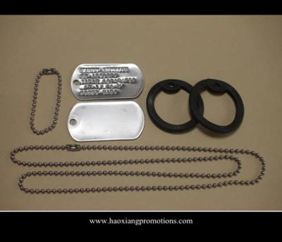 China Wholesale no minimum blank cheap dog tag/custom silver,gold,bronze dog tag with ball chain for sale