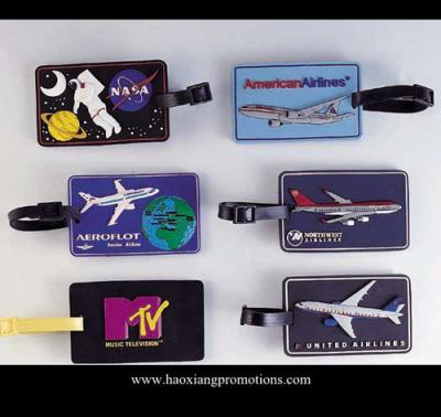 China Make Your Own Soft 2D ATBC-PVC Bird Clear Plastic Luggage Tags With Different Types for sale