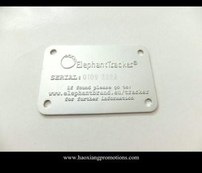 China High Quality Custom logo made personalized aluminum luggage tags for sale