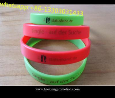 China Custom Promotional Silicon Bracelet,Adjustable Silicon Wristband,Promotion Wrist Band for sale