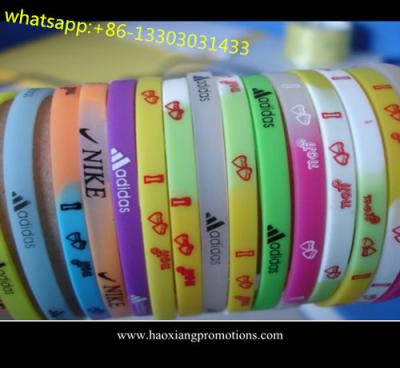 China Hot new products for 2015 silicone charm bracelet hottime bracelet silicone wristband for sale