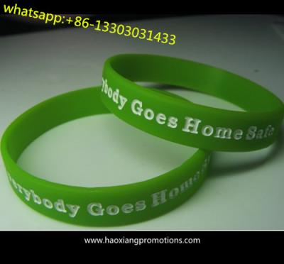 China Hot Sale! No Minimum Customized(shape/sizes/color) RFID Silicone Wristbands for sale