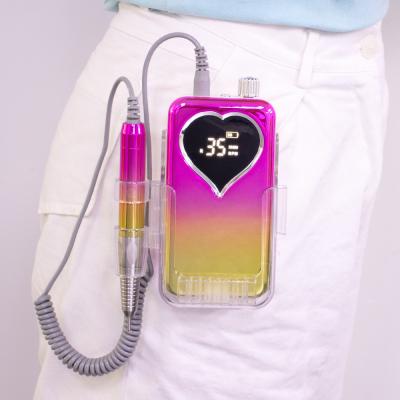 China High Quality Nail Removal Polishing Machine 85W Portable Electric Nail Drill Machine for Acrylic Nails for sale