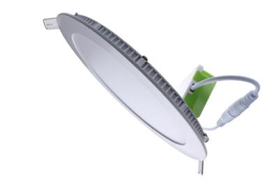 China Ra80 220V / 240V 5500k Flush Mount Security Round LED Panel Lights 10w for sale