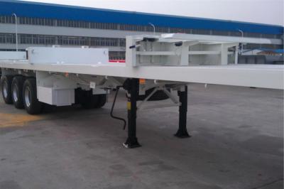 Cina Rimorchio a base piatta di scheletro del contenitore/gomma a base piatta di alluminio del rimorchio 3 dei semi in vendita