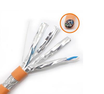 China BC 26AWG SFTP 6,0mm Cat 7 Ethernet-Patchkabel mit RJ45-Anschluss zu verkaufen