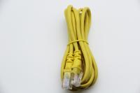 China UTP 26AWG Copper Cat5E Ethernet Patch Cable Round Wire Shape for sale
