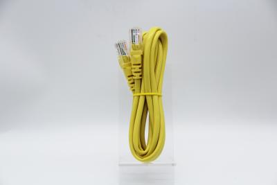 Cina Cable Ethernet Patch Cable Cinque 24 AWG CCS Conduttore 100 Mbps Velocità Giacca in PVC Scudo 1m-30m Lunghezza in vendita