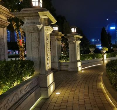 Cina DC24V LED Inground Light Outdoor 12W Vetro di sicurezza temperato ROHS in vendita