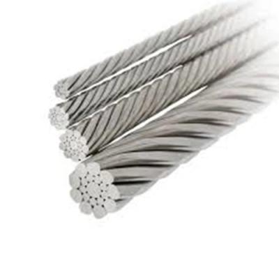 Cina Cavo metallico 7x7 di AISI ss 304 campione libero del diametro di 22mm - di 8mm disponibile in vendita