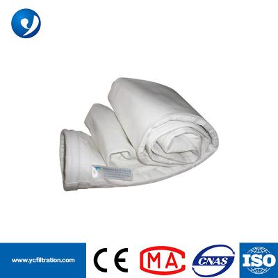 China Grease-proof&water proof Polyester Dust Filter Fabric Bag for Power Station for sale