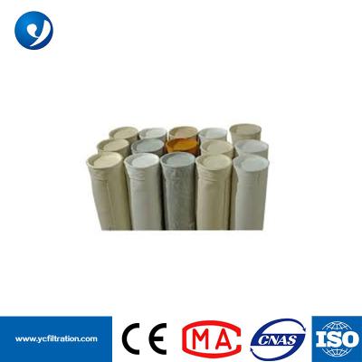China 15 Air Permeablity Acrylic Needle Punched Non Woven Felt Baghouse Bag Filter Manufacturer for sale