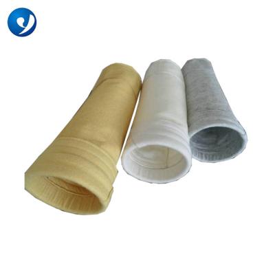 China Dust Collection Bag House 850GSM Fiberglass FGL Dust Filter Bag for sale