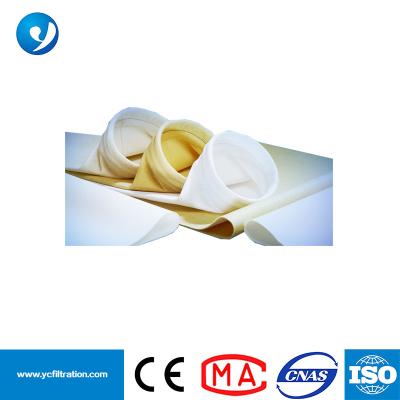 China Tensile Strength Dust Collector Needled Felt PTFE Air Filter Bags for Sale for sale