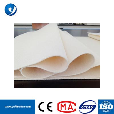 China Yuanchen PTFE+PPS Composite Needle Felt Filter Bag for Dust Collector Cement Industr for sale
