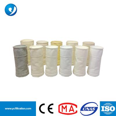 China Industrial Aramid Nomex Needled Felt Filter Bag for Dust Collector for sale