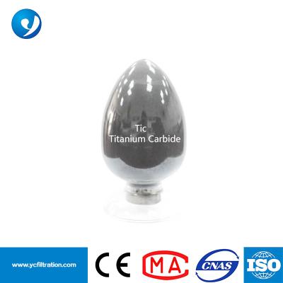 China Yuanchen Manufacturer Ceramic Nano TiC Powder Super Hard Titanium Carbide for sale