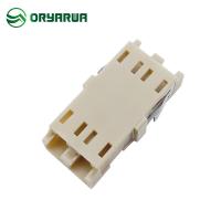 China IEC61300 One Piece Type LC Adapter Duplex For Data Center for sale