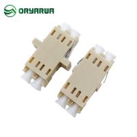 China IEC61300 One Piece Type LC Adapter Duplex For Data Center for sale