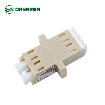 China Duplex- LC-Faser Optik-Adater mit innerem Fensterladen-Augenschutz zu verkaufen