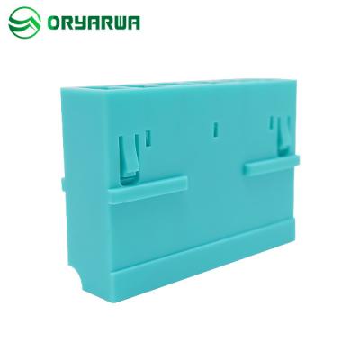 Cina Accoppiatore/adattatore di fibra ottica di Aqua One Piece Type Symmetry di 6 porti per le Telecomunicazioni in vendita