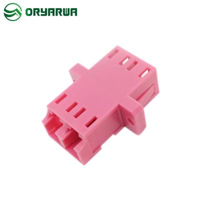 China Asymmetrieupc Duplexlc Enige Gelaste de Wijze Volledige Flens van de Vezel Optische Adapter for sale