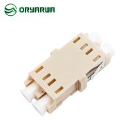 China Welded Molding Duplex LC Fiber Optic Adapter For Data Centre for sale