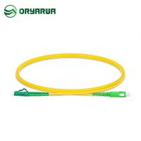 China LC APC To SC APC Single Mode Patch Cord Simplex Jumper for sale