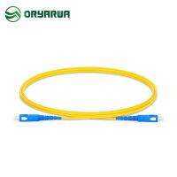 China SC UPC To SC UPC Simplex Single Mode Patch Cord for sale