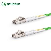 China LC UPC To LC UPC OM5 Simplex Multimode Patch Cord 1m 2m 3m for sale