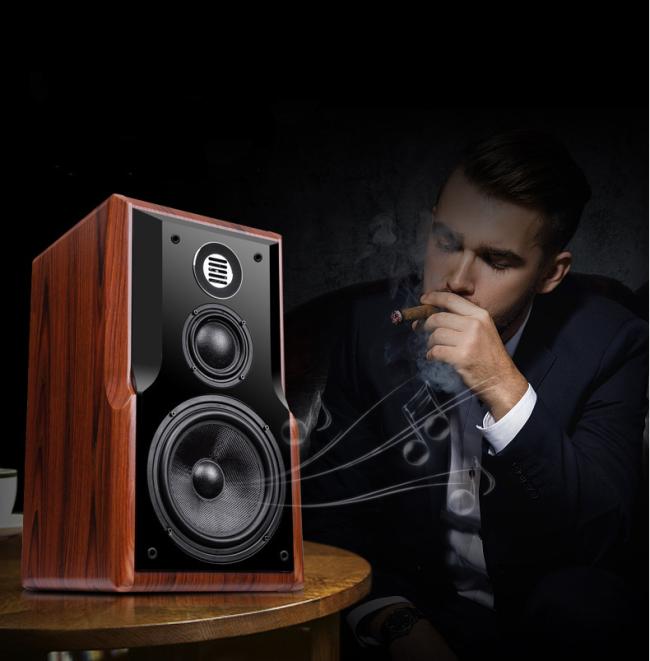 Vofull KH 508 Bookshelf Speaker side view