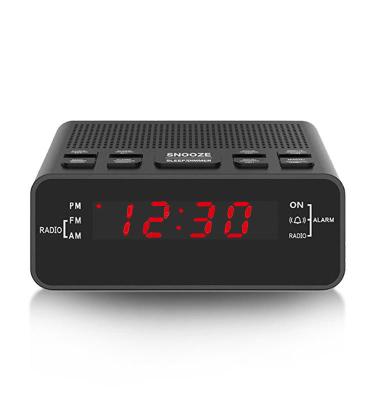 China TF Card Portable Clock Radio With 2.4 Inch 320X240 Pixels LCD Display for sale