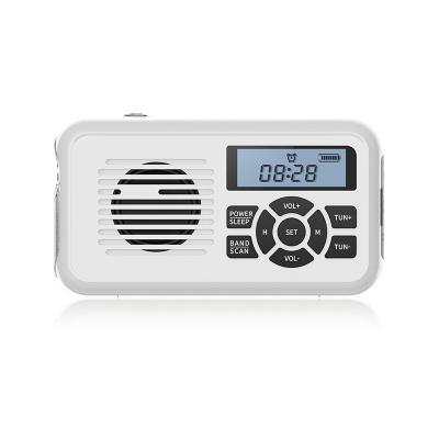 China Tragbares manuell durchgedrehtes Notradio-Solar angetrieben für Katastrophenschutz zu verkaufen