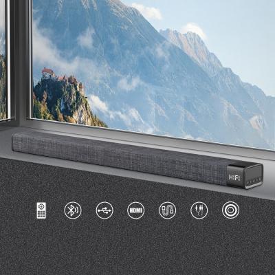 China 120W TV Wireless Speaker Soundbar , Bluetooth 2.1 Soundbar With Subwoofer for sale