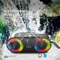 China ABS Silicone Material Waterproof Bluetooth Speaker Wireless Lightweight for sale
