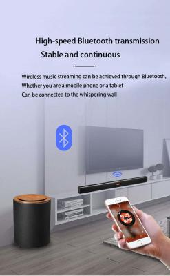 Cina Risposta in frequenza fissata al muro introdotta coassiale di Bluetooth Soundbar 40Hz 20KHz in vendita