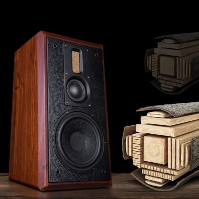 China Customized 8 Inch Bookshelf Passive Speakers 3 Way Multifunctional for sale