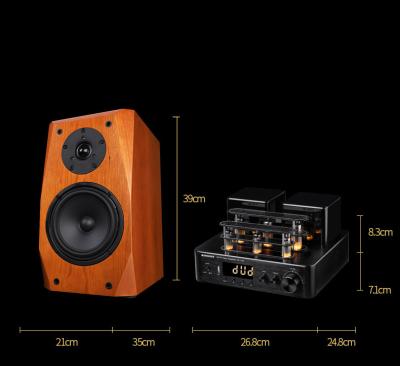 Cina Altoparlante passivo dello scaffale per libri di modo di colore 2 di legno per l'audio sistema domestico in vendita