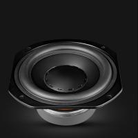 China Indoor Desktop Passive Bookshelf Speaker MDF Cabinet Material for sale
