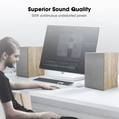 중국 홈 시어터를 위한 100W 음성 블루투스 책장 스피커들 무선 판매용