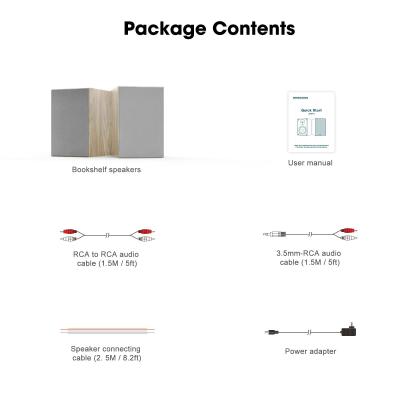 중국 홈 시어터를 위한 100W 음성 블루투스 책장 스피커들 무선 판매용